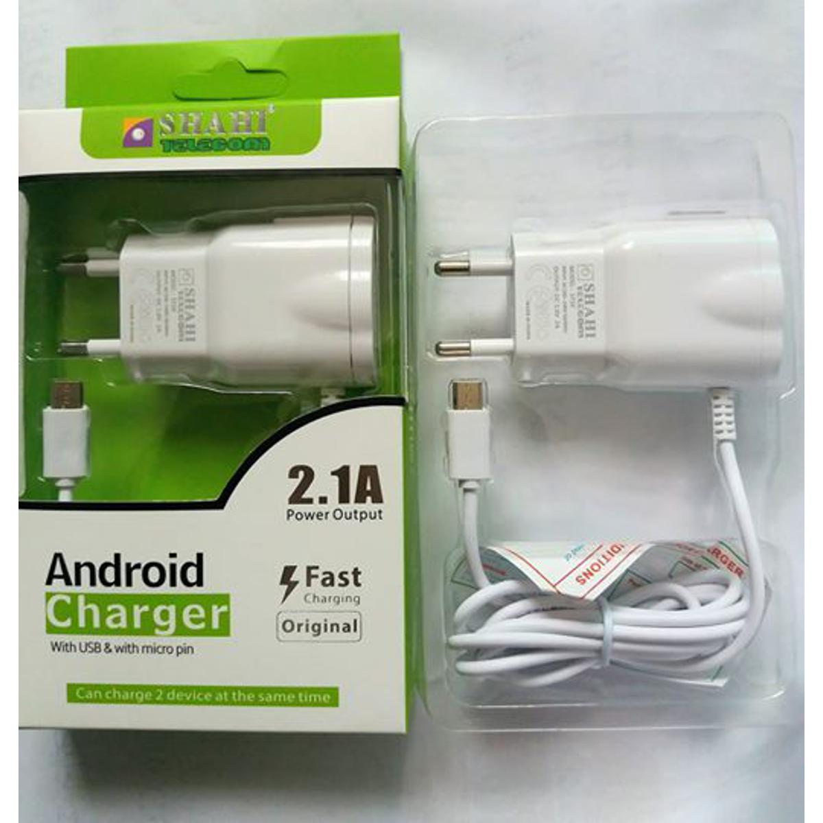 SHAHI 2.1A Android Charger (Fast Charging) - Bosbd.com
